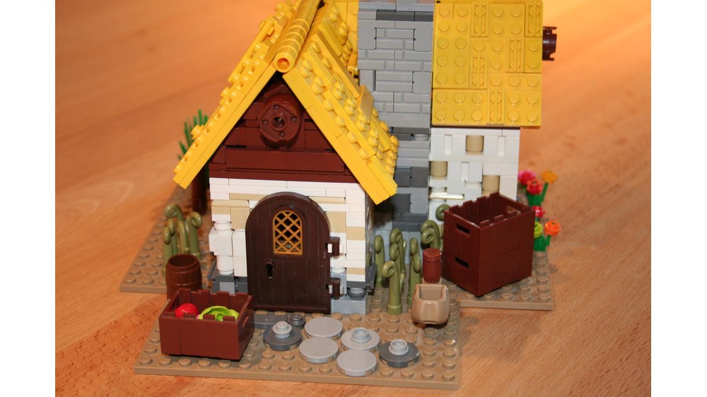 LEGO MOC Medieval Farmhouse by noggels | Rebrickable - Build with LEGO