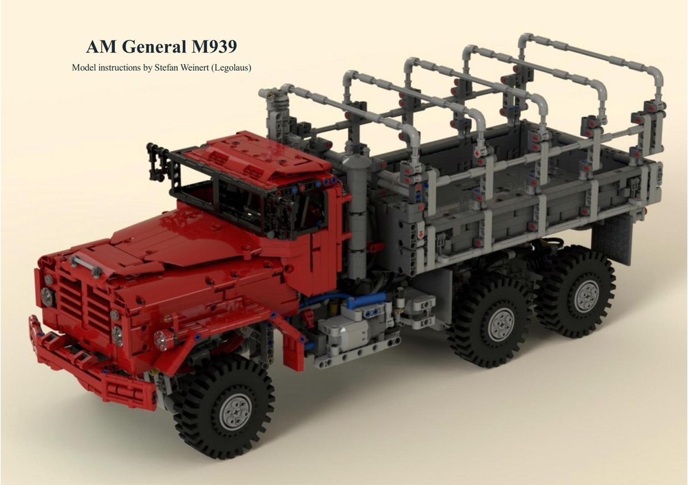 LEGO MOC AM General M939 with M1076 Trailer by legolaus | Rebrickable ...