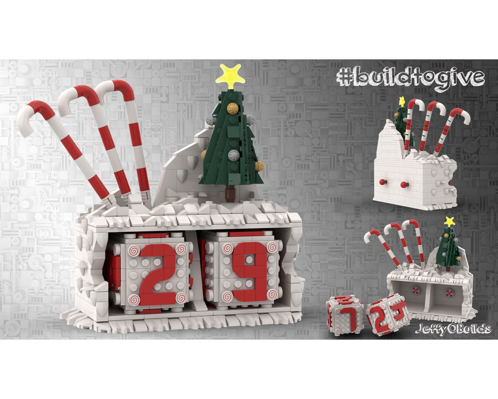 LEGO MOC Christmas/Advent Countdown by Jeffy-O | Rebrickable - Build ...