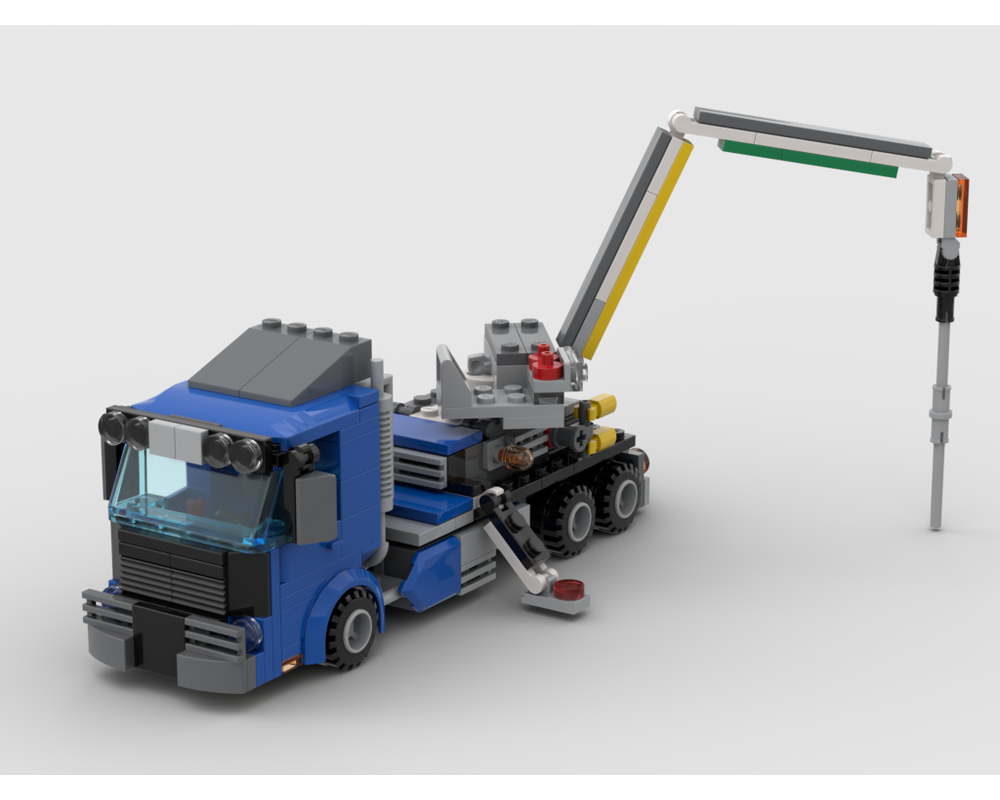LEGO MOC 60223 - Drill Truck by KlintIsztvud | Rebrickable - Build with ...