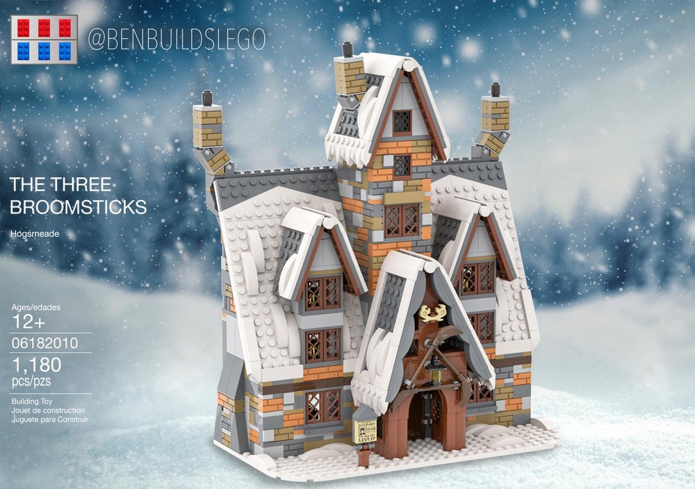 LEGO MOC The Three Broomsticks (Hogsmeade Winter Village) by ...