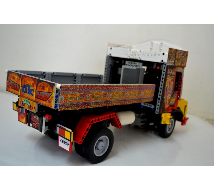 LEGO MOC Indian Lorry Tata 1613 by Dr. Vishnu Manohar | Rebrickable ...