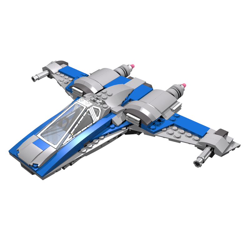 LEGO MOC 75149 Interceptor Mk1 by Berth | Rebrickable - Build with LEGO