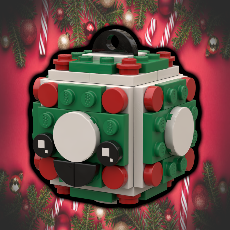 LEGO MOC Classic Ball Ornament by VNMBricks | Rebrickable - Build with LEGO