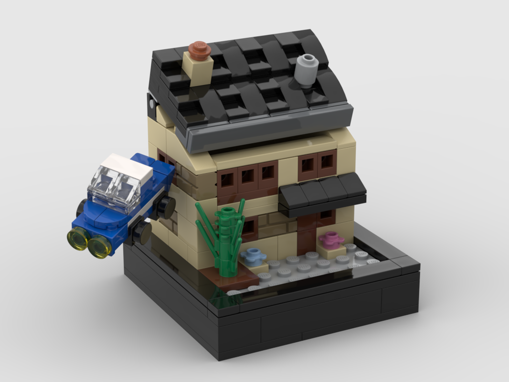 Lego Moc Mini Set 75968 4 Privet Drive By Gabizon Rebrickable