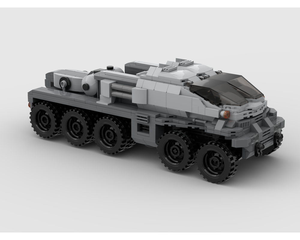 LEGO MOC Mobile Nuclear Reactor (Nano Figure Size) by Kilo-Whiskey ...