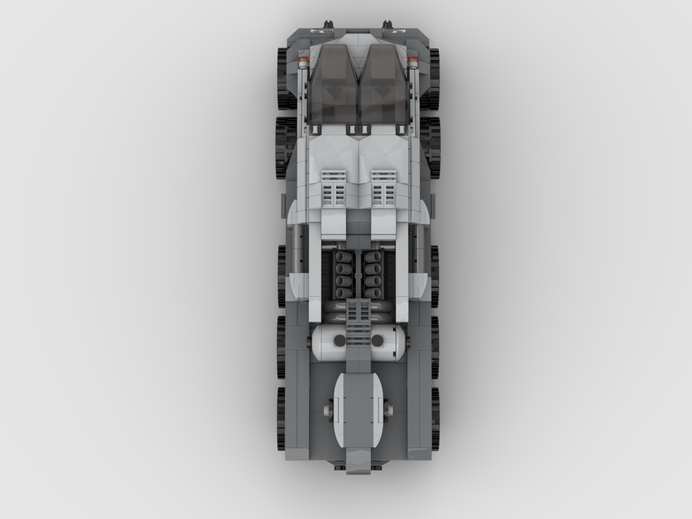 LEGO MOC Mobile Nuclear Reactor (Nano Figure Size) by Kilo-Whiskey ...
