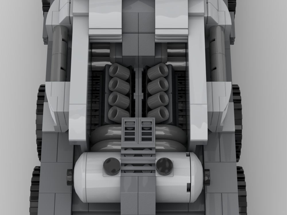 LEGO MOC Mobile Nuclear Reactor (Nano Figure Size) by Kilo-Whiskey ...