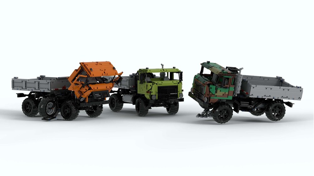 LEGO MOC IFA L60 4x4 PF crawler by Freizeitopfer | Rebrickable - Build ...