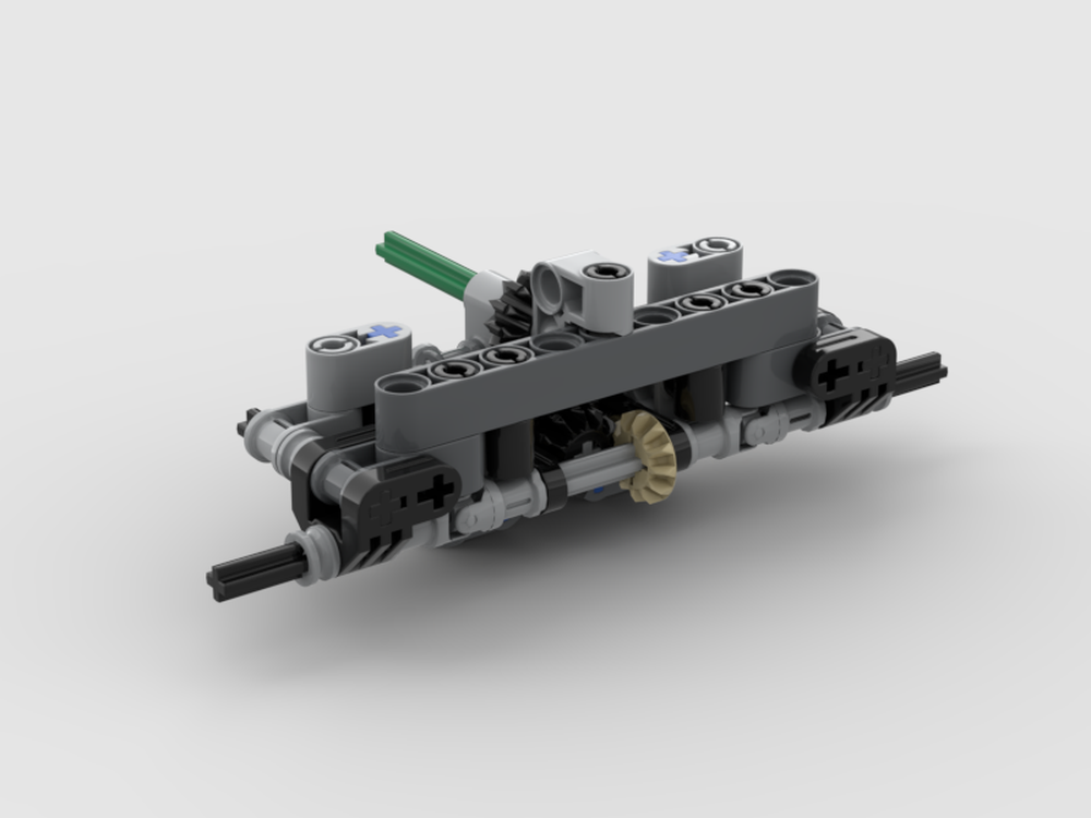 LEGO MOC Compact Front Axle by Lemur51 | Rebrickable - Build with LEGO