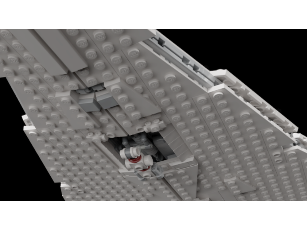 LEGO MOC Mini & Micro Size Tantive by jellco | Rebrickable - Build with ...