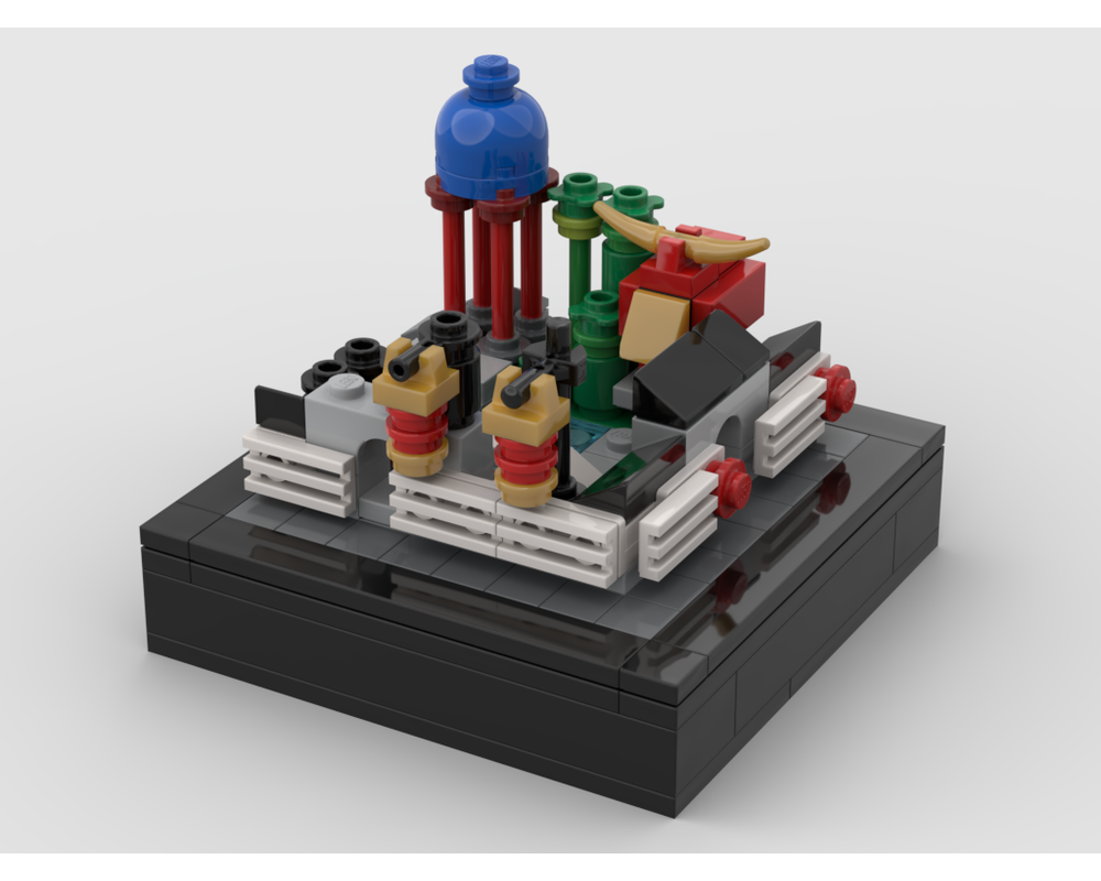 LEGO MOC Mini SET 80107 - Spring Lantern Festival by gabizon ...