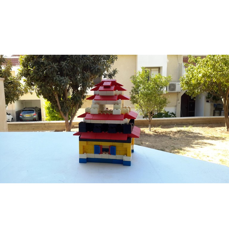LEGO MOC Pagoda by LegoOri | Rebrickable - Build with LEGO