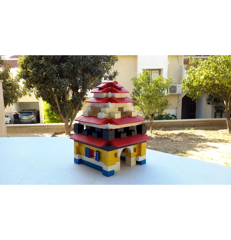 LEGO MOC Pagoda by LegoOri | Rebrickable - Build with LEGO