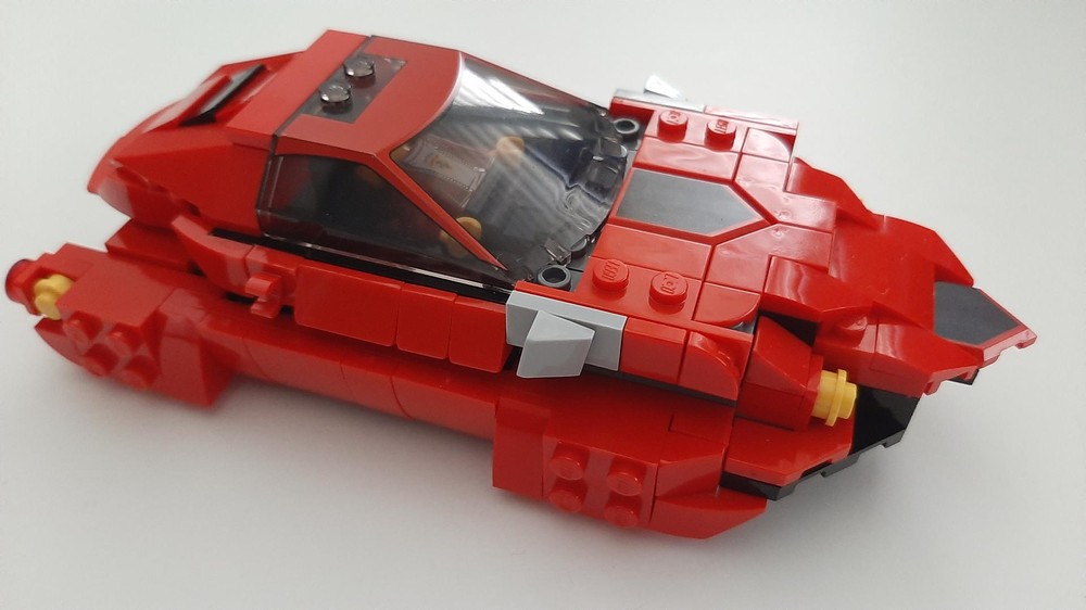 LEGO MOC 76895 Hover car by Dujk | Rebrickable - Build with LEGO