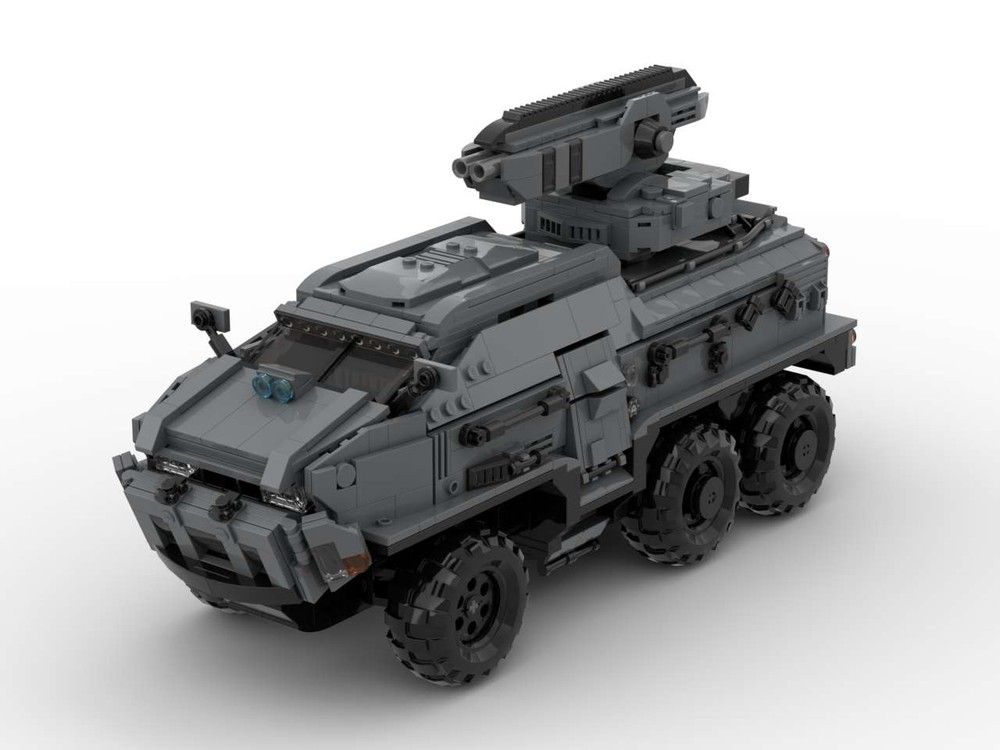 LEGO MOC Futuristic APC radio controlled ( Minifig Size) by Kilo ...