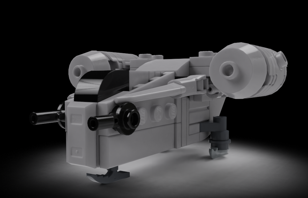 LEGO MOC Microscale Razor Crest by veyniac | Rebrickable - Build with LEGO