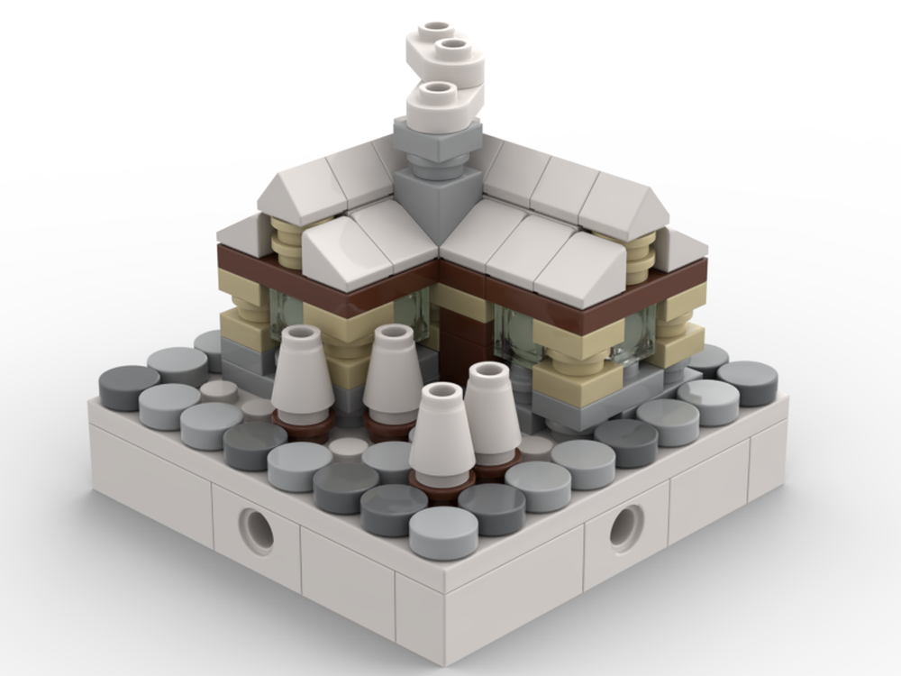 Lego Moc Winter Village House 1 By Serenity Rebrickable Build With