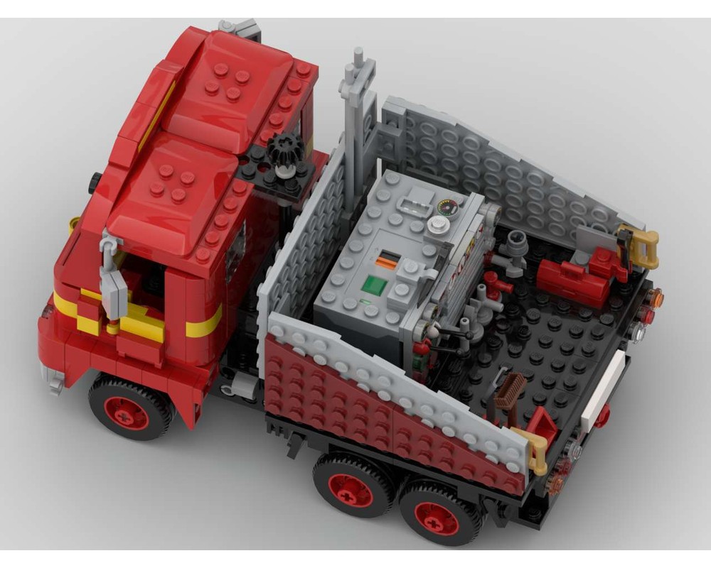 LEGO MOC Fairground Generator truck by Gdale | Rebrickable - Build with ...