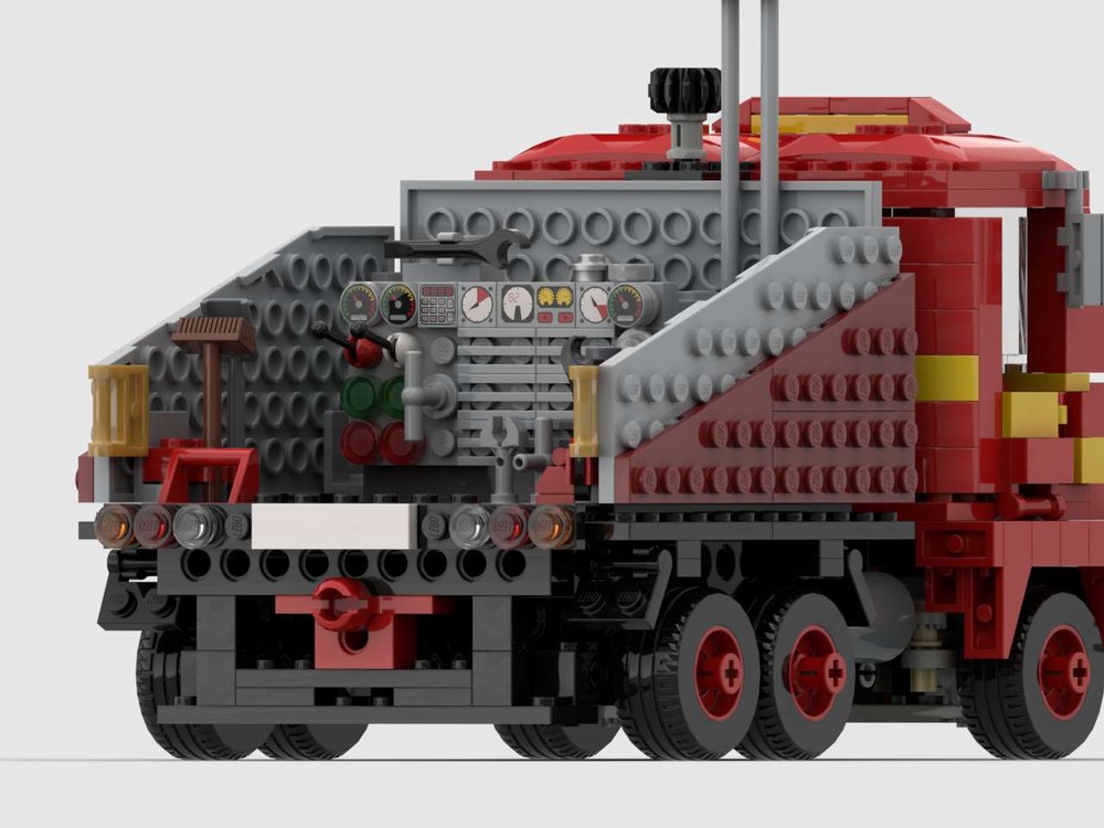 LEGO MOC Fairground Generator truck by Gdale | Rebrickable - Build with ...