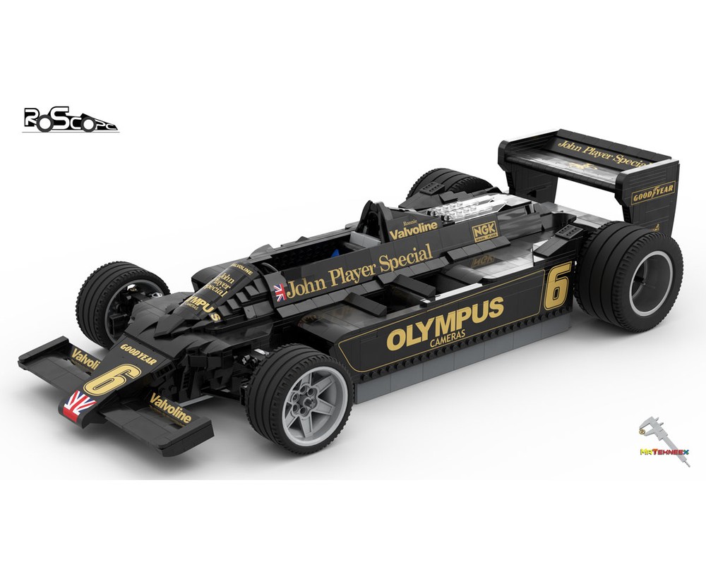 LEGO MOC Lotus 79 - scale 1:8 by RoscoPC | Rebrickable - Build with LEGO