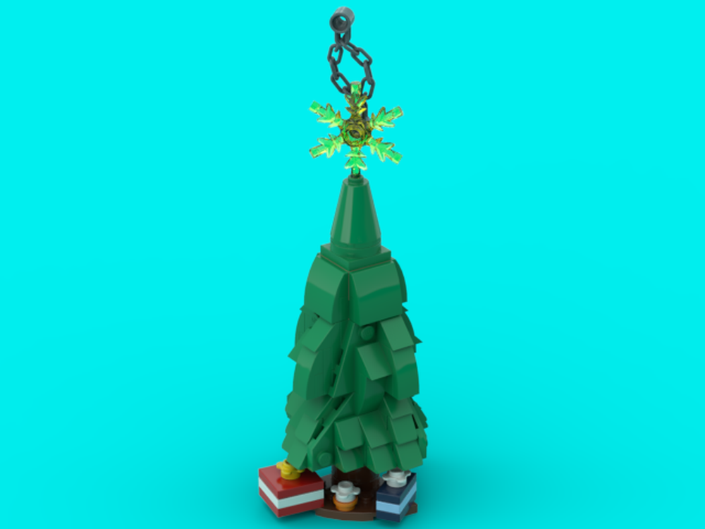LEGO MOC Christmas Tree Ornament by Solobuilder1 | Rebrickable - Build ...