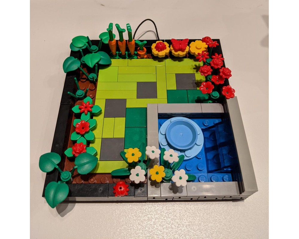 LEGO MOC Mini Hanging Garden by toney_lttl | Rebrickable - Build with LEGO