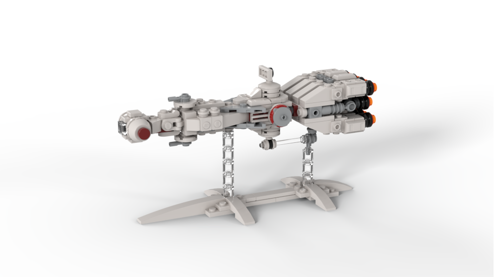 LEGO MOC Mini Size Tantive IV in Episode 4 V2108 by jellco ...