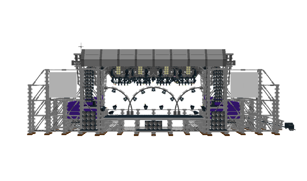 LEGO MOC-58370 Big Concert Stage by ScottFr | Rebrickable - Build with LEGO