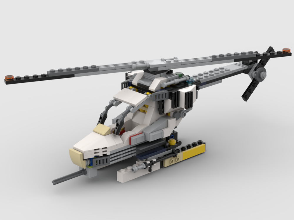 Lego Moc 31107 Helicopter By Klintisztvud Rebrickable Build With Lego
