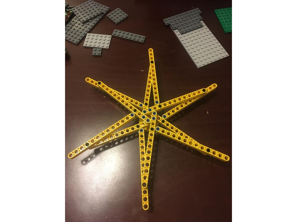 LEGO MOC Technic star topper by Thomus_Bean | Rebrickable - Build with LEGO
