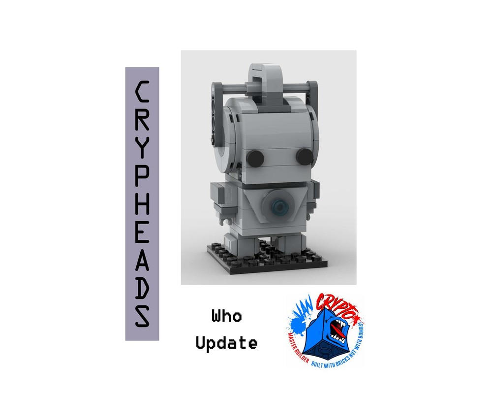 LEGO MOC Cyberman ( Doctor Who ) by van_crypto | Rebrickable - Build ...