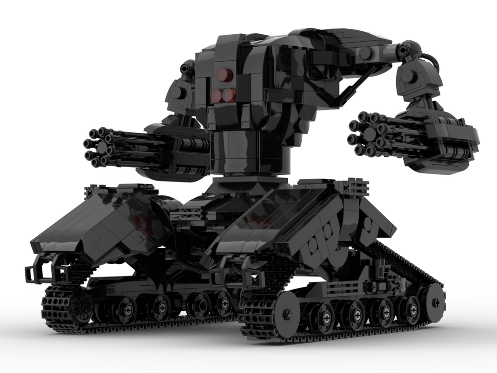 LEGO MOC Mech Tank Hunter Killer X1 by Kilo-Whiskey | Rebrickable ...