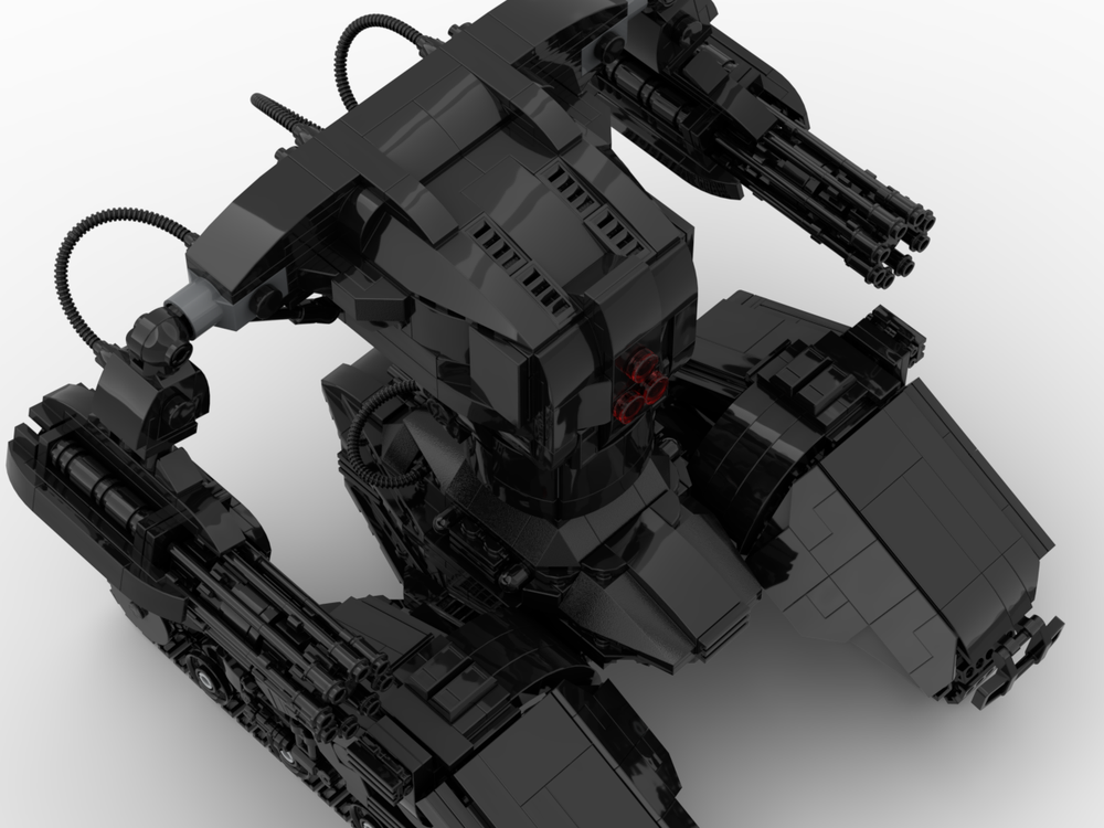 LEGO MOC Mech Tank Hunter Killer X1 by Kilo-Whiskey | Rebrickable ...