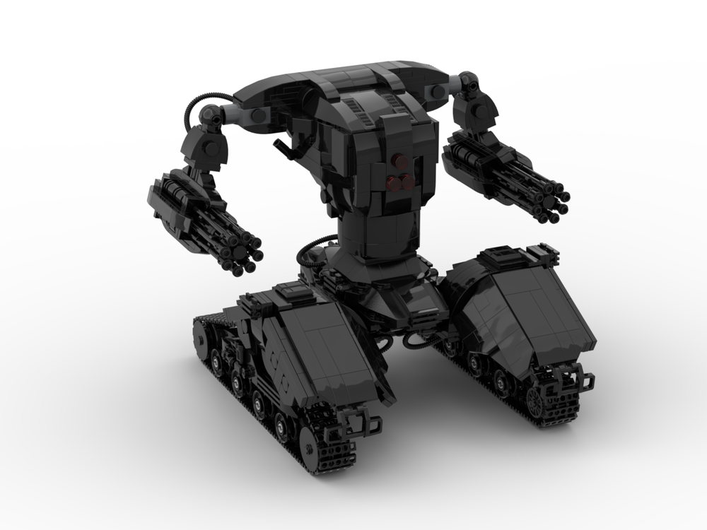 LEGO MOC Mech Tank Hunter Killer X1 by Kilo-Whiskey | Rebrickable ...