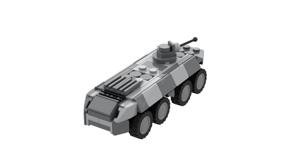 LEGO MOC BTR-70 by rad0lf | Rebrickable - Build with LEGO