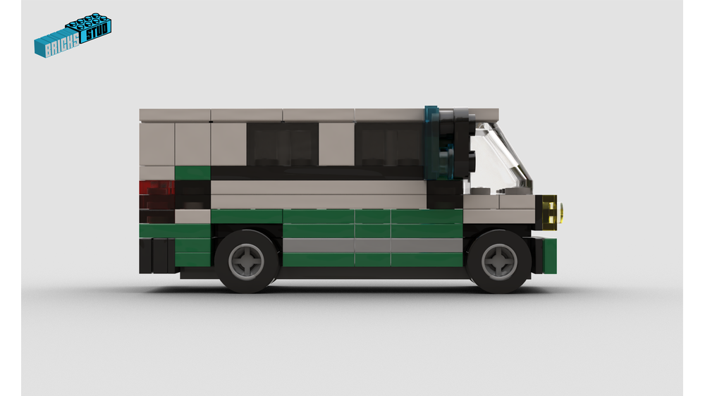 LEGO MOC Mini Microbus by DrewAndDrew | Rebrickable - Build with LEGO