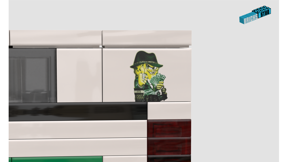 LEGO MOC Mini Microbus by DrewAndDrew | Rebrickable - Build with LEGO