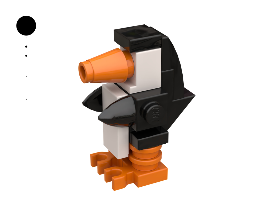 LEGO MOC Penguin by MyKidisanAlien | Rebrickable - Build with LEGO