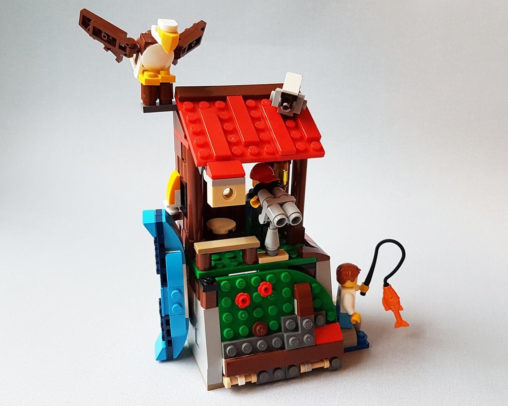 LEGO MOC Bird Watching Viewpoint plus Eagle by fidi70 | Rebrickable ...