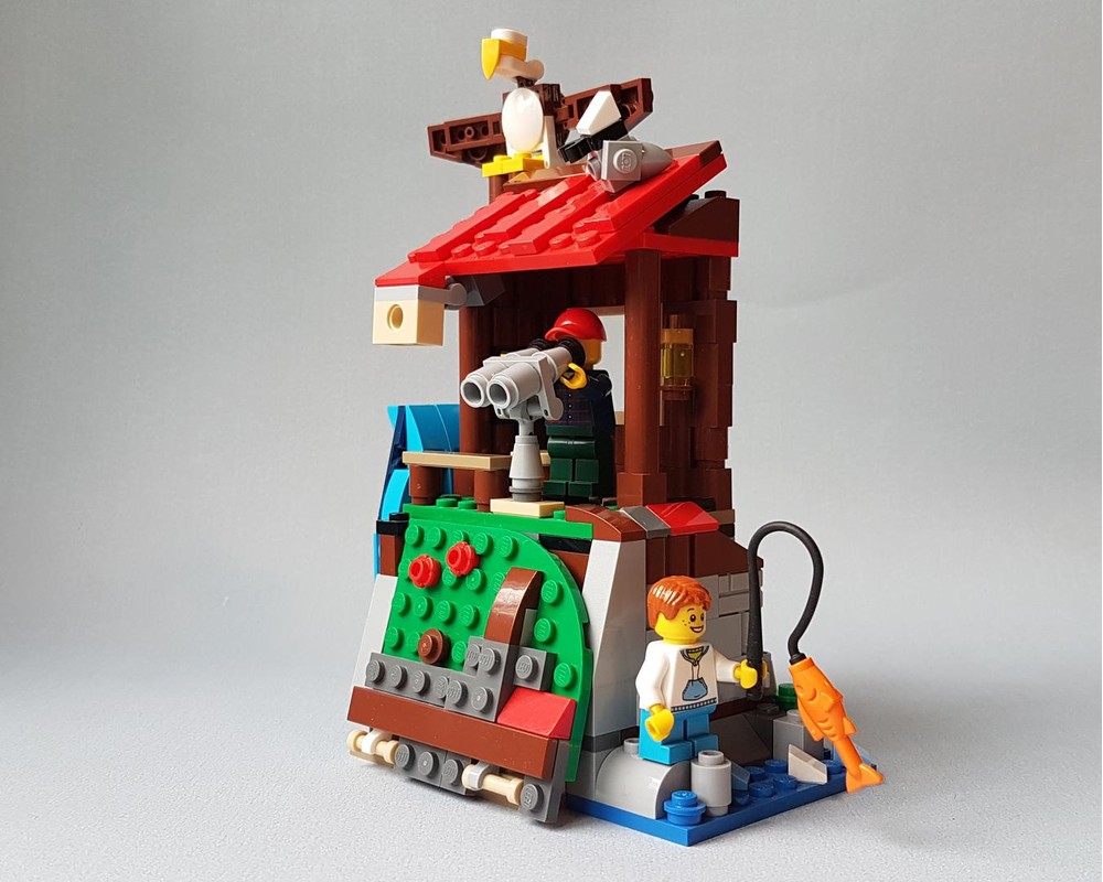 LEGO MOC Bird Watching Viewpoint plus Eagle by fidi70 | Rebrickable ...