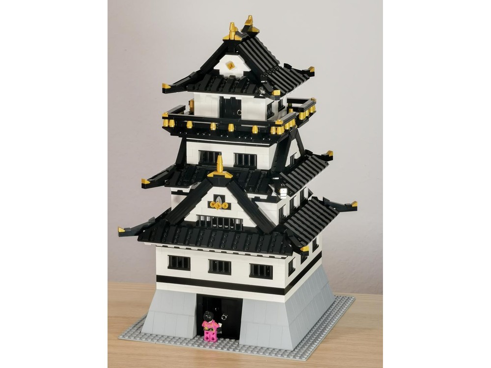 LEGO MOC Japanese Castle Optimized by MarkusL81 | Rebrickable - Build ...