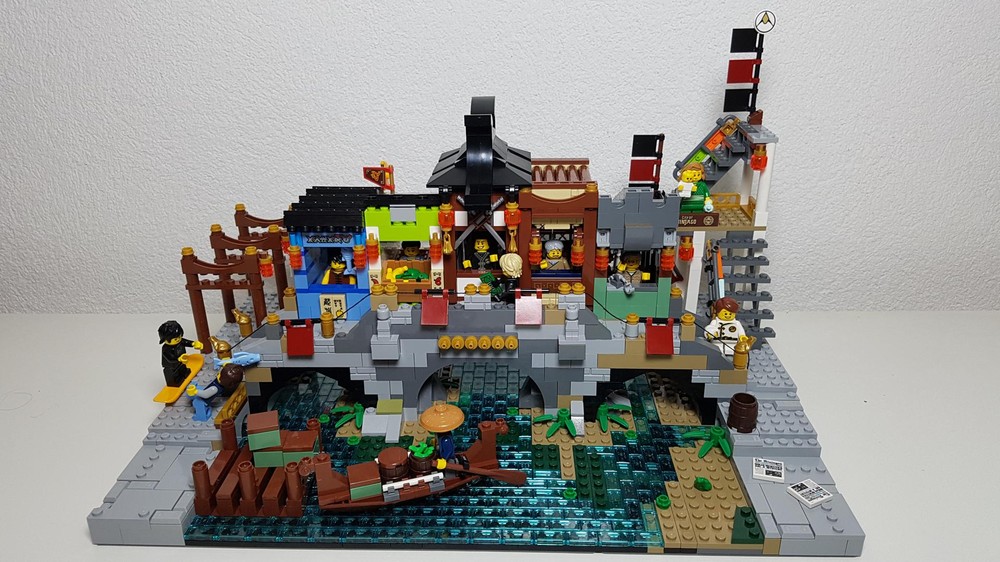 LEGO MOC-58510 Old Bridge of Ninjago City by DrPhil | Rebrickable ...