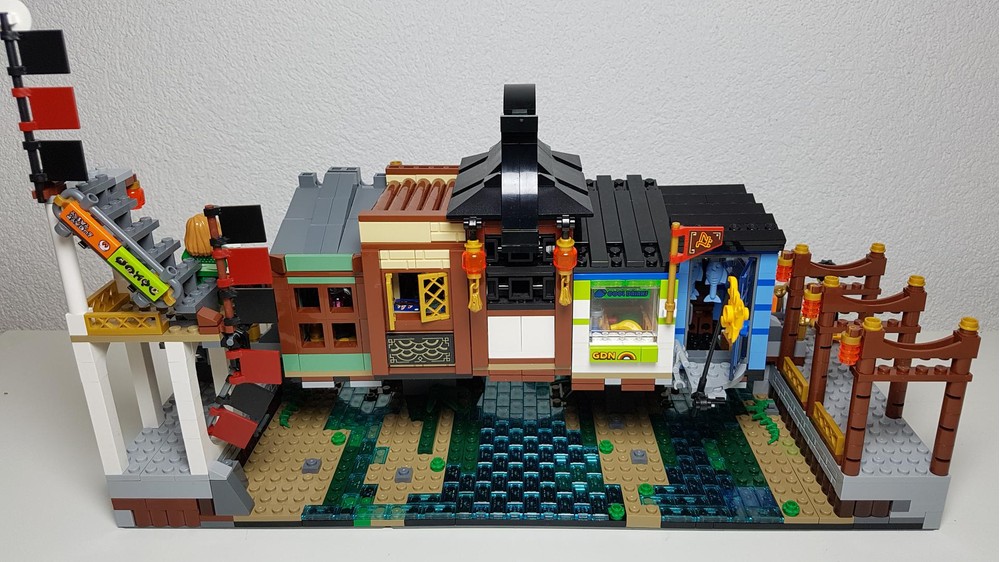 LEGO MOC Old Bridge of Ninjago City by DrPhil | Rebrickable - Build ...