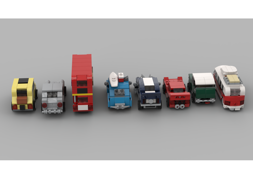 LEGO MOC Mini Creator Expert cars 2011-2020 by Mobilox | Rebrickable ...