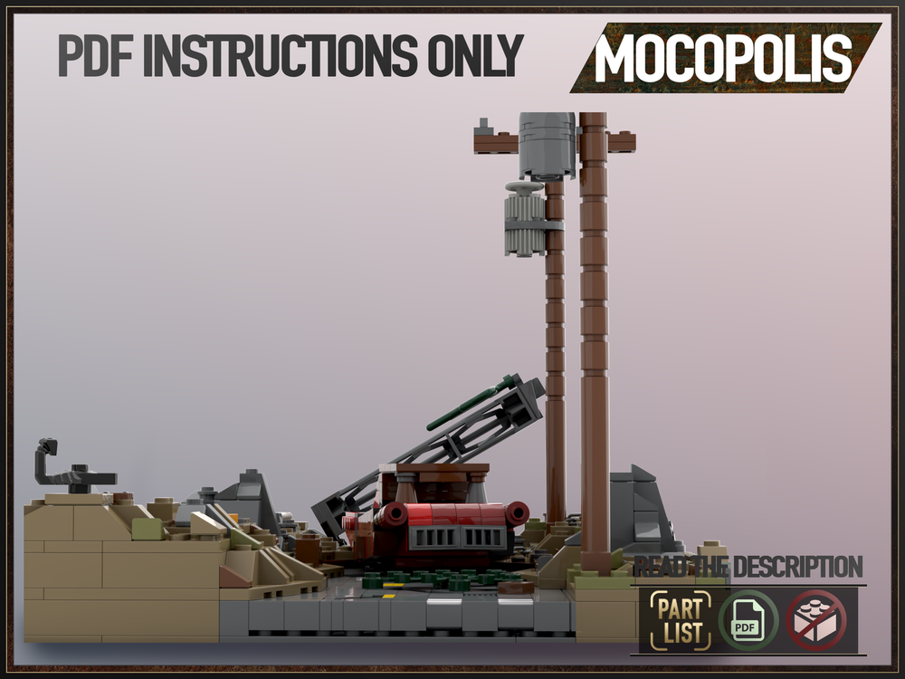 LEGO MOC Post Apocalyptic Wasteland by MOCOPOLIS | Rebrickable - Build ...