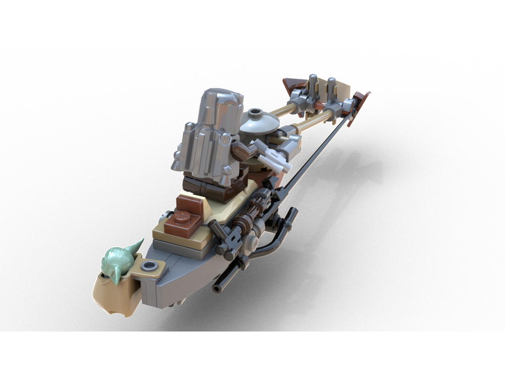 LEGO MOC Mando's Corellian Speeder Bike by thomin | Rebrickable - Build ...