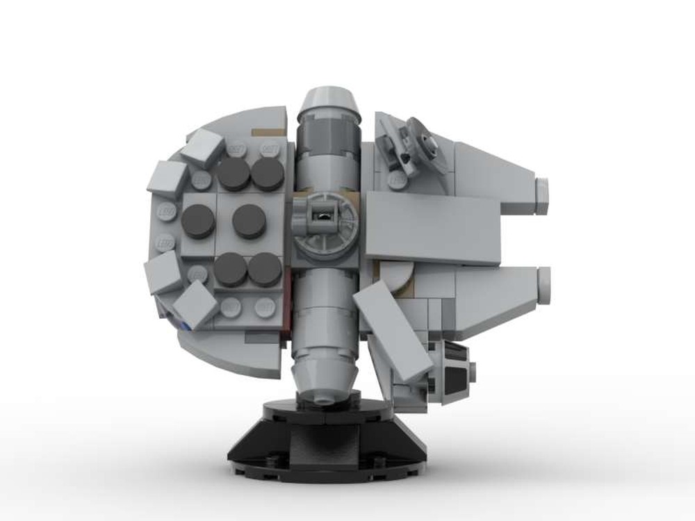 Lego Moc Millennium Falcon Micro Budget Edition By 6211 Rebrickable