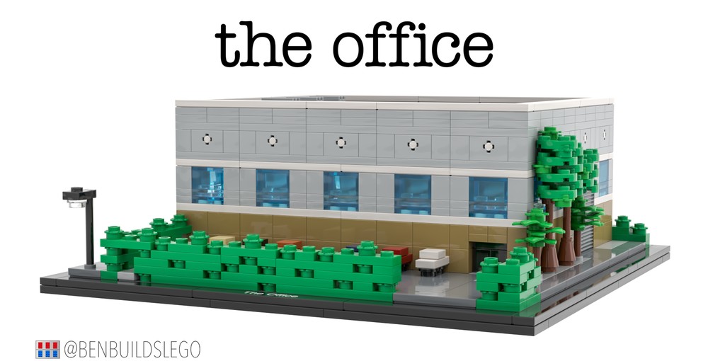 LEGO MOC The Office by benbuildslego | Rebrickable - Build with LEGO