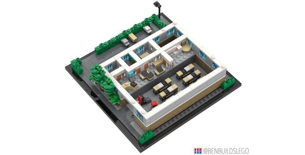 LEGO MOC The Office by benbuildslego | Rebrickable - Build with LEGO